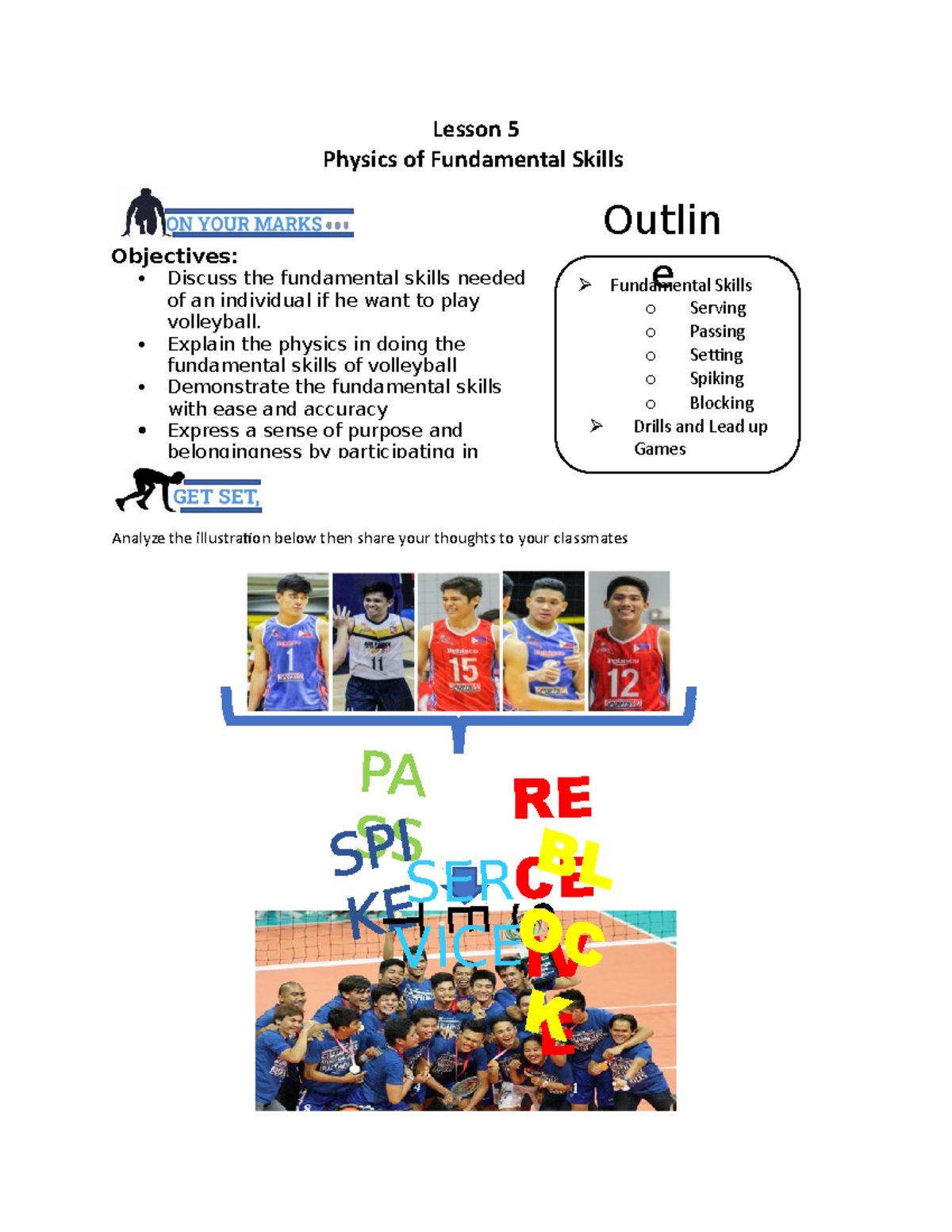 Lesson-5Team game and sports. Volleyball specifically... - Lesson 5 ...