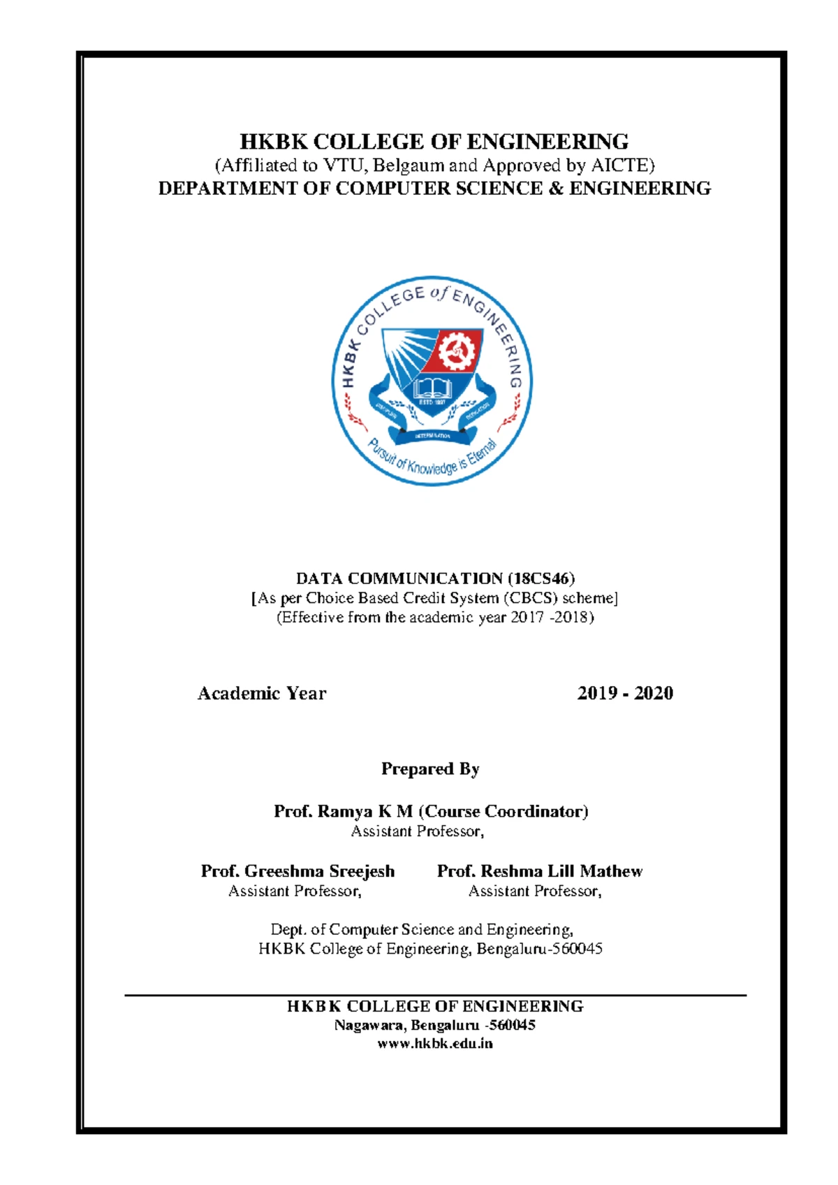 BCSL305 DS Lab Manual - DATA STRUCTURES LABORATORY MANUAL CHOICE BASED ...