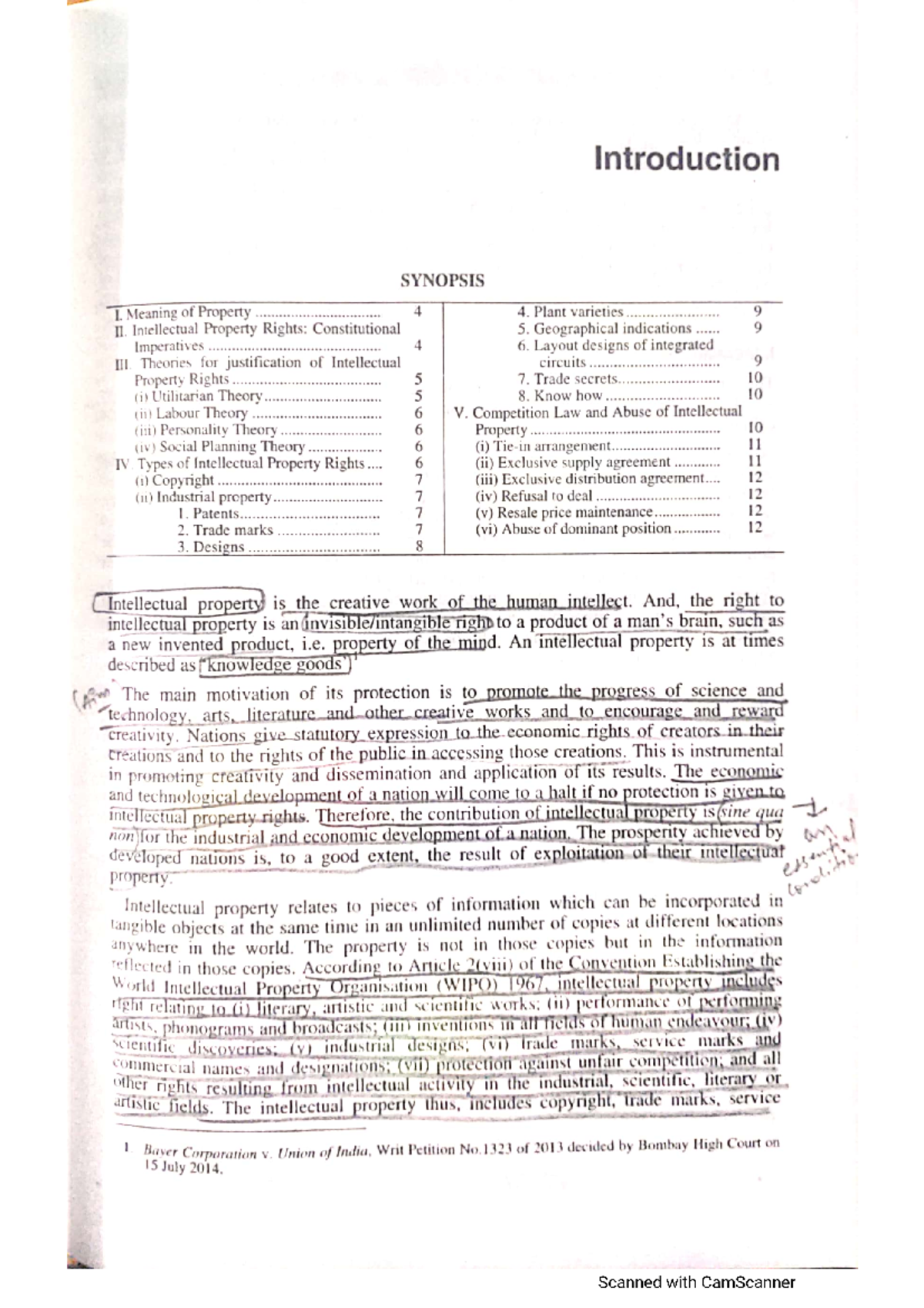 Ipr - IPR book - LAW - Studocu