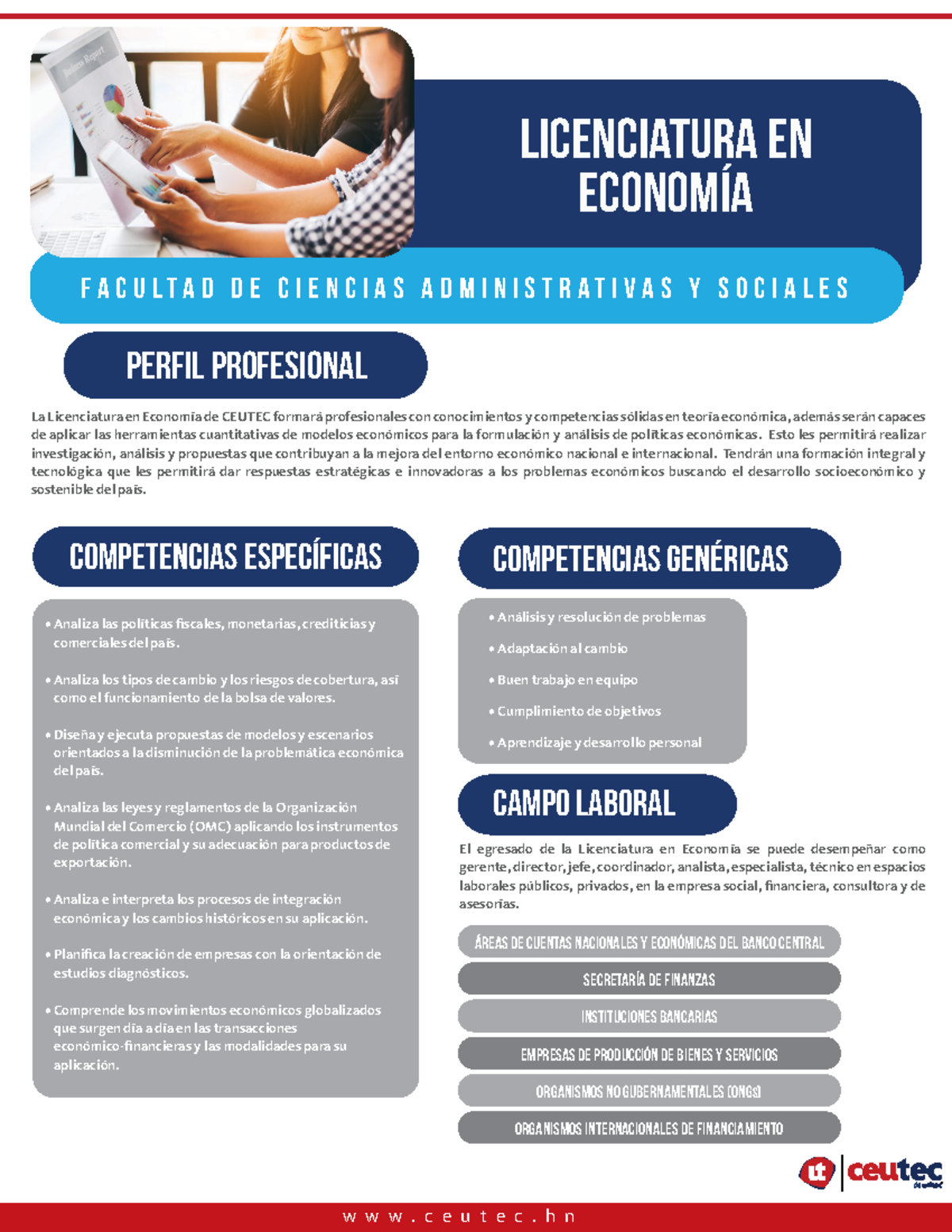 Licenciatura-en-economia - Perfil Profesional La Licenciatura en ...