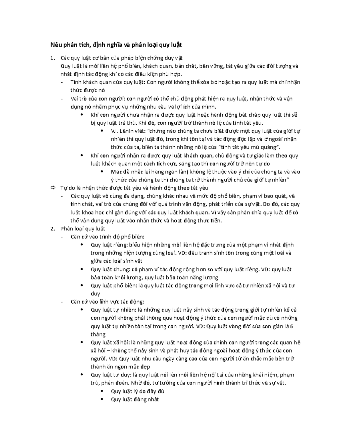 Manh - hành vi khách hàng - Nêu phân tch, đ nh nghĩa và phân lo i quy lu tị ạ ậ Các quy lu t cậ ...