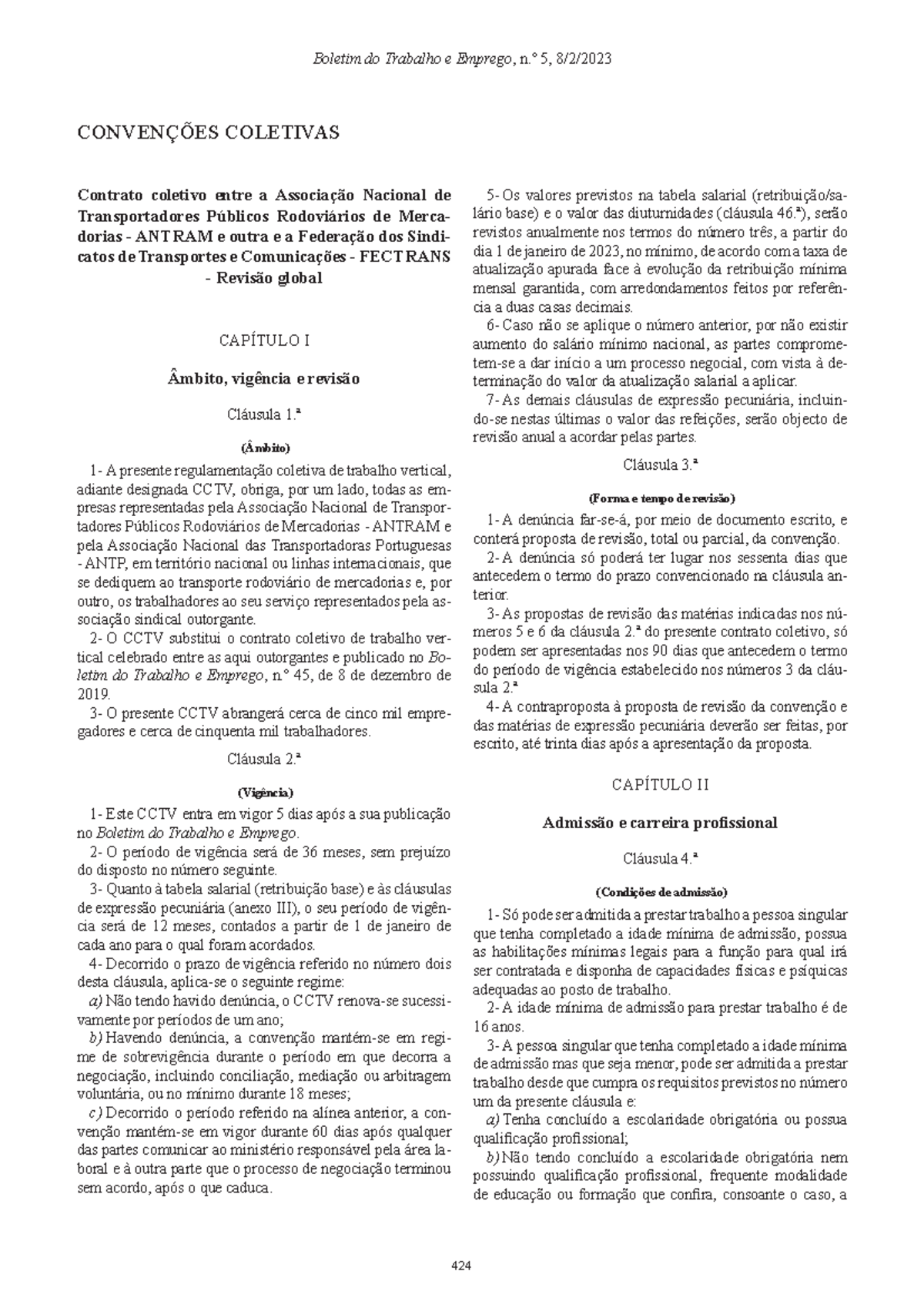 2023.02.08 - CCTV 2023 - ..... - CONVENÇÕES COLETIVAS Contrato coletivo ...