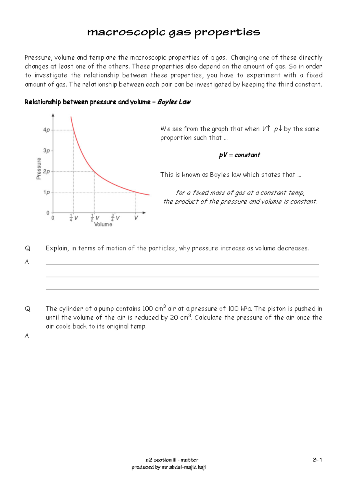 Unit 3 - Matter Overall Summary - a2 section iii - matter 3 ...