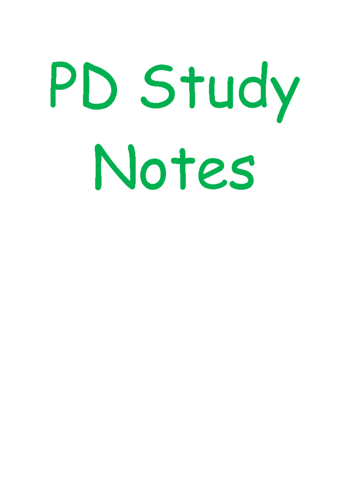 PD Study Notes - PD Study Notes Risky Business Risk Taking Health and ...
