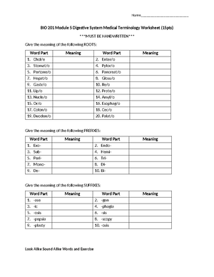 Module 1 notes - Module 1 sub categories ...