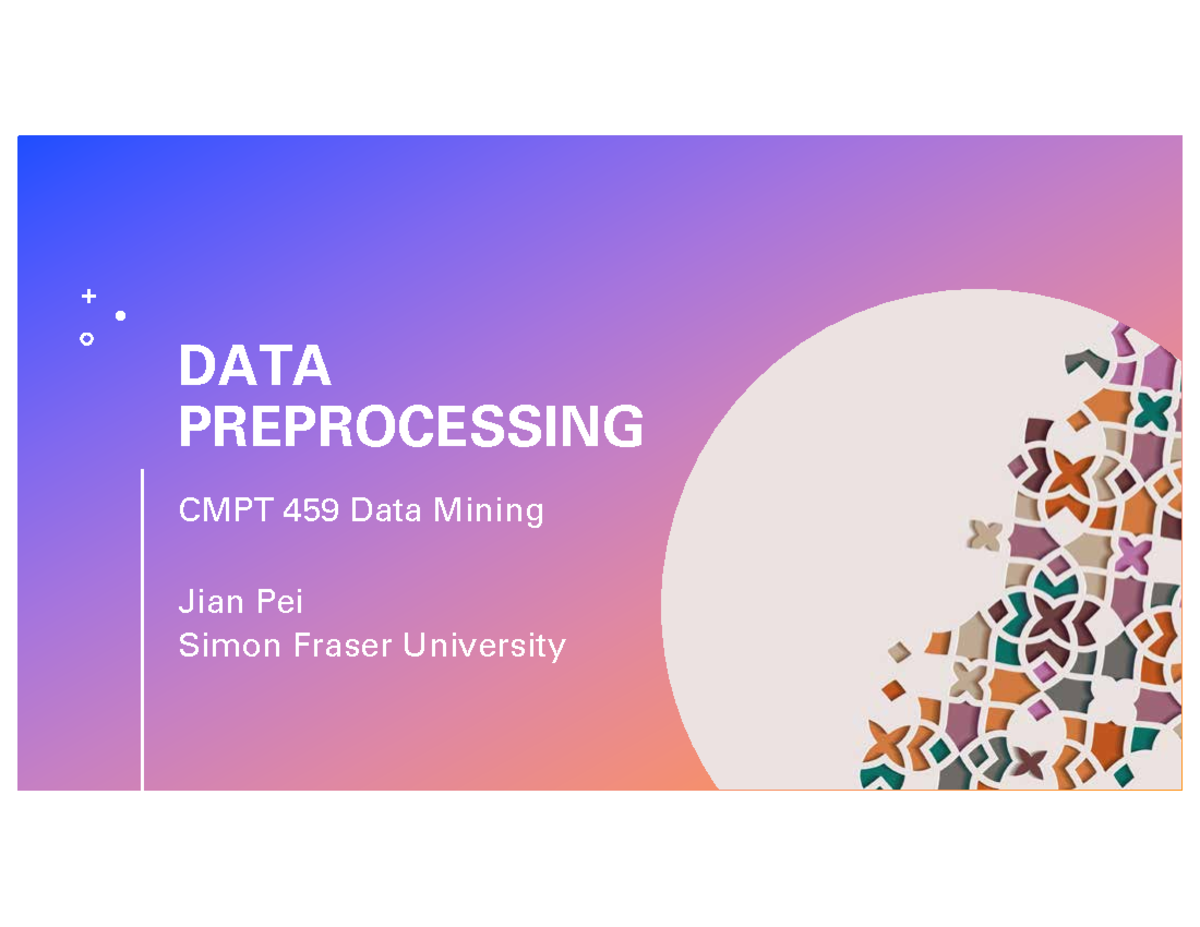 Data Preprocessing - Note 2 - Warning: TT: undefined function: 32 Warning: TT: undefined ...