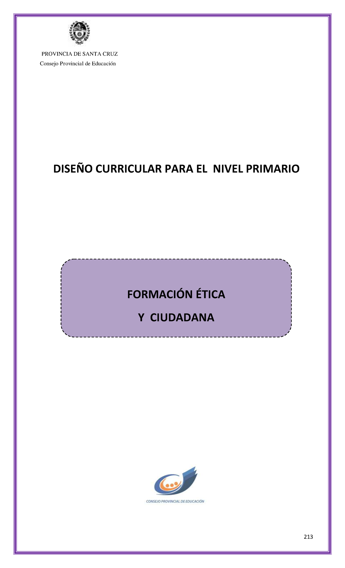 6 DC Primaria FEC - APUNTES DE FEC - Consejo Provincial de Educación ...