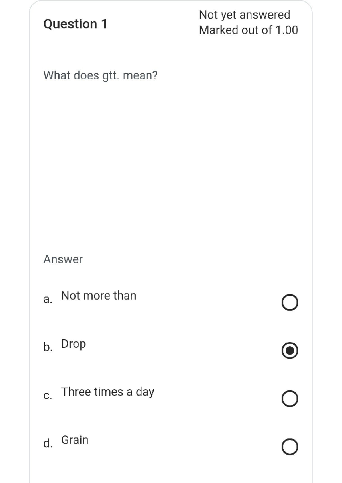 PHRM245 Mock Quiz - phrm251 - Studocu