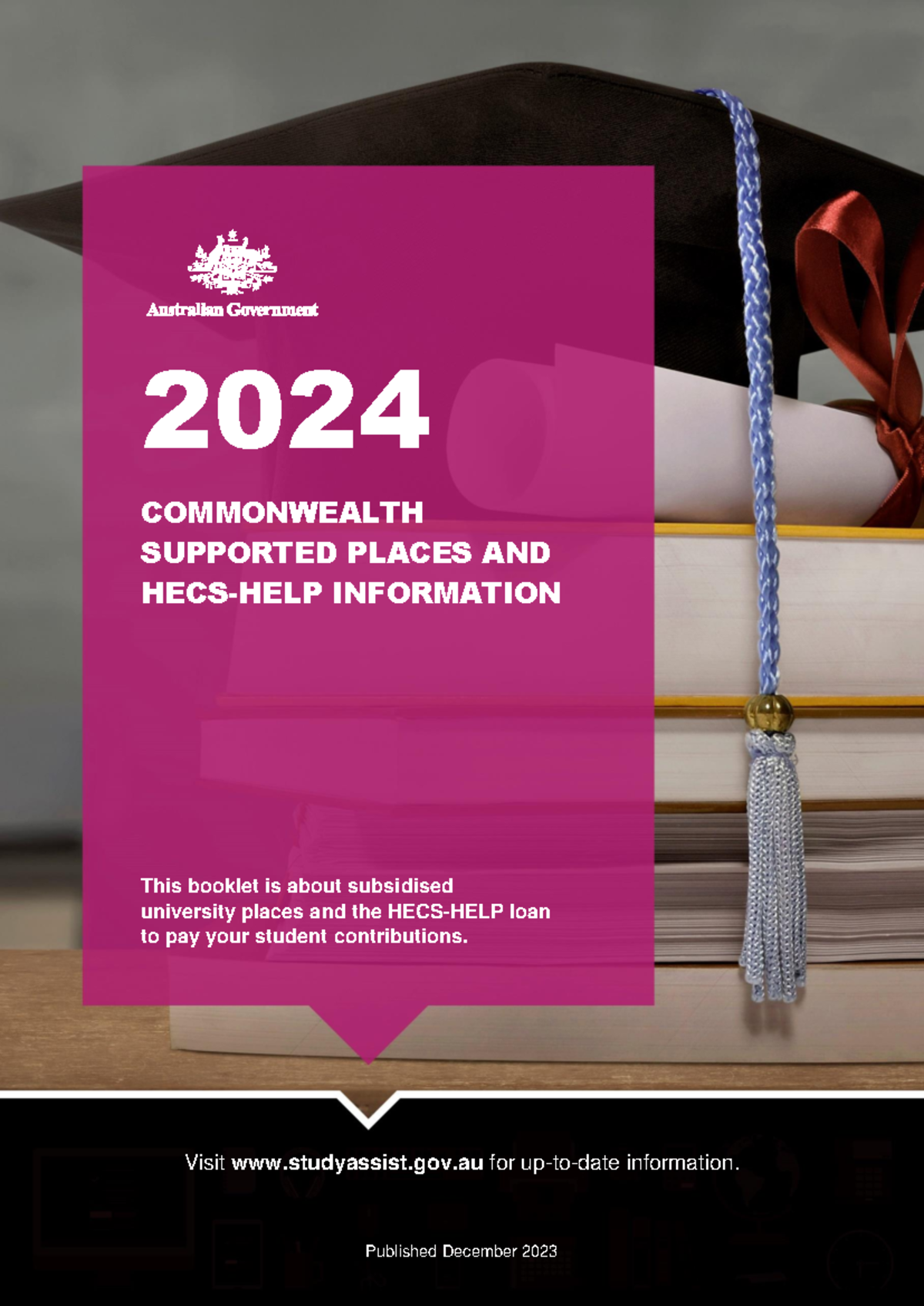 Final 2024 CSP and HECS-HELP booklet - 2024 COMMONWEALTH SUPPORTED ...