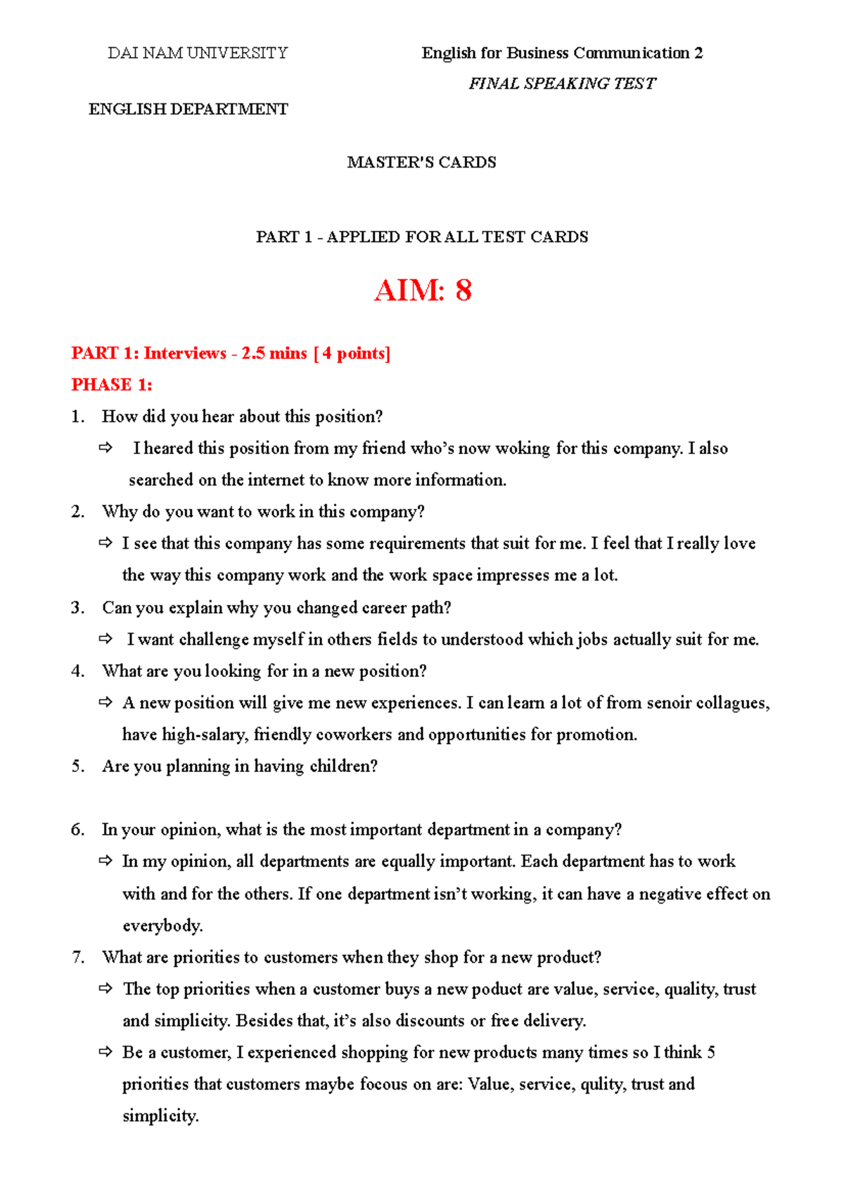 Speaking-card-for-Business-English-2-Final - ENGLISH DEPARTMENT MASTER ...