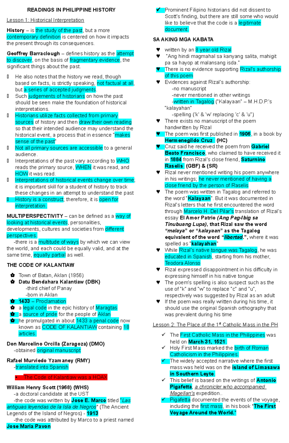 Readings-IN- Philippine- History (edited) - READINGS IN PHILIPPINE ...