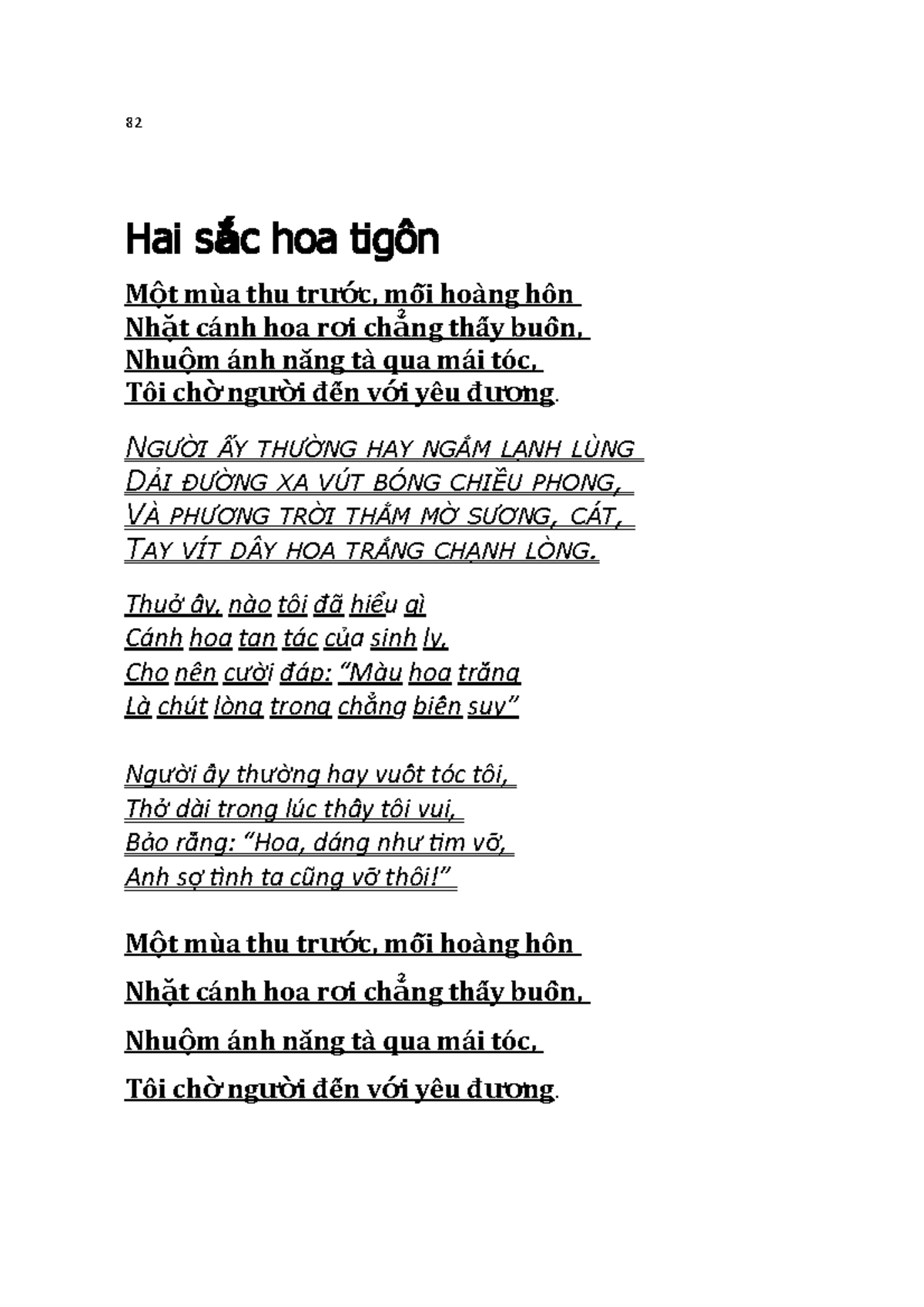 82 83 87 89 810 - hohu - 82 Hai sắc hoa tigôn Một mùa thu trước, mỗỗi ...