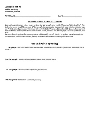 Assignment #8 - Speech Analysis- Sen Cory Booker - Online Assignment ...