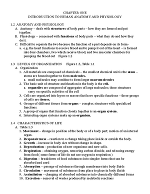 Anatomy and physiology ch.2 - Chapter 2 of Anatomy and Physiology ...