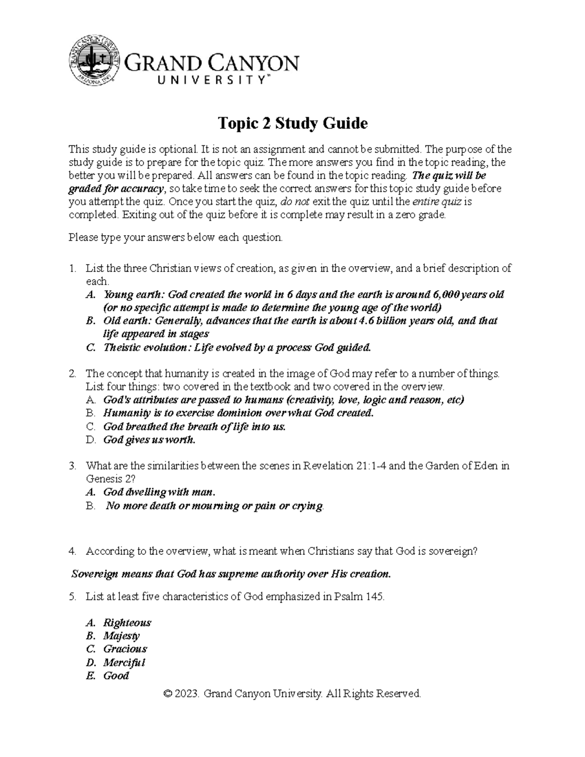 CWV-101-301-RS-T2Study Guide-with answers - Topic 2 Study Guide This ...