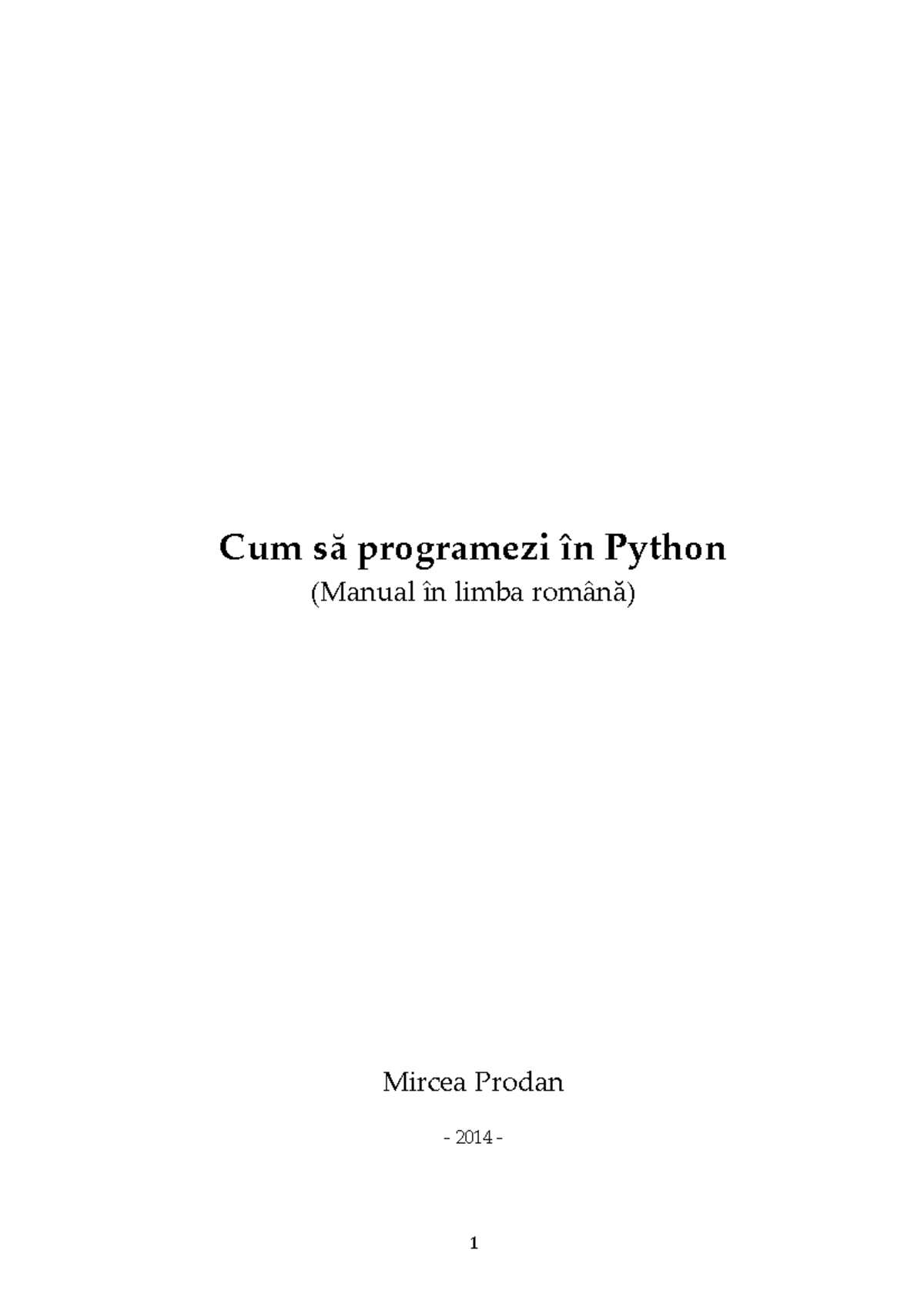 Cum sa programezi in Python MP - ठ⃚ठ⃚ठ⃚ठ⃚ठ⃚ Cum s programezi în Python ...