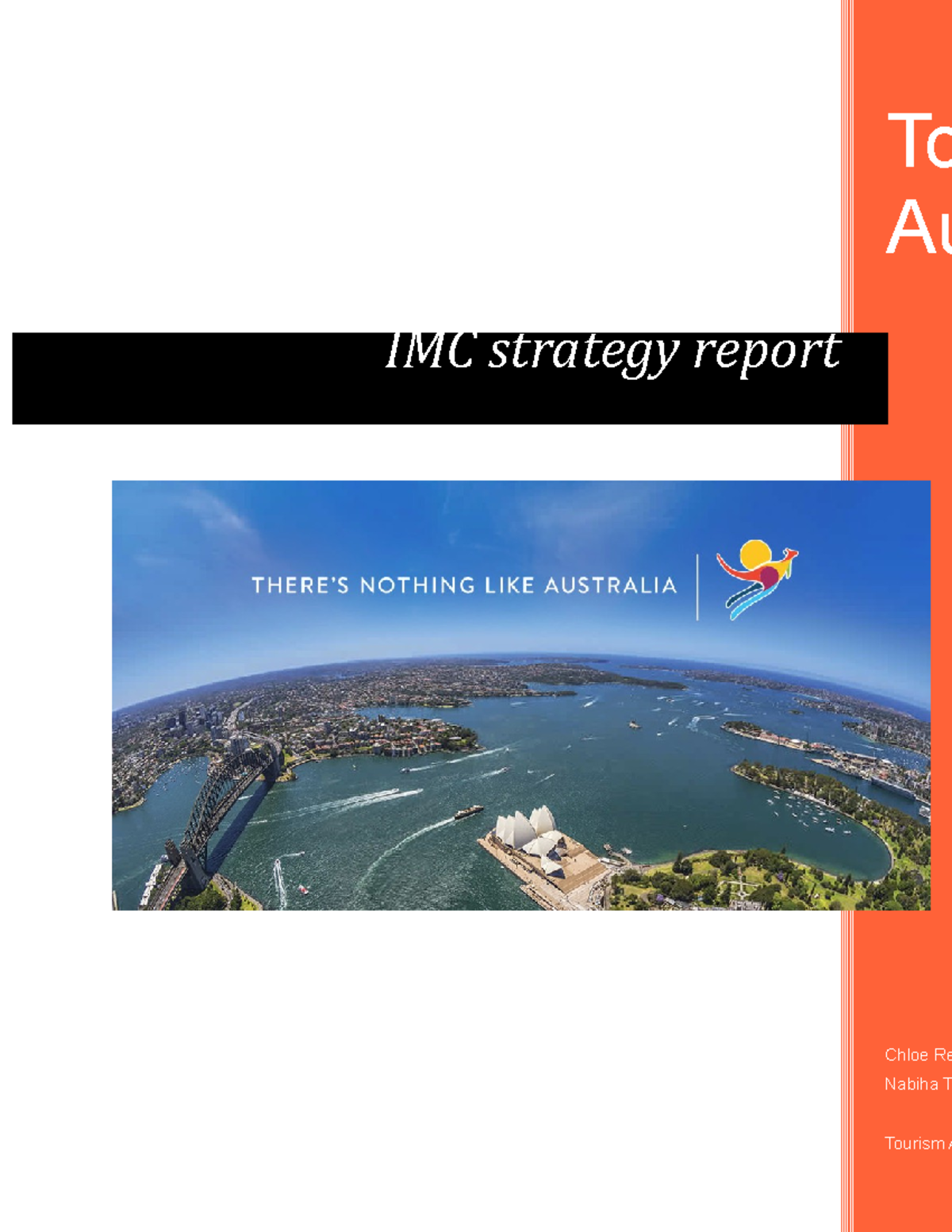 Marketing Communications- IMC Report - 200915 - UWS - Studocu