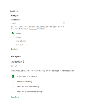 Psy 110 chapter 10 exam - PSY 110 - Studocu