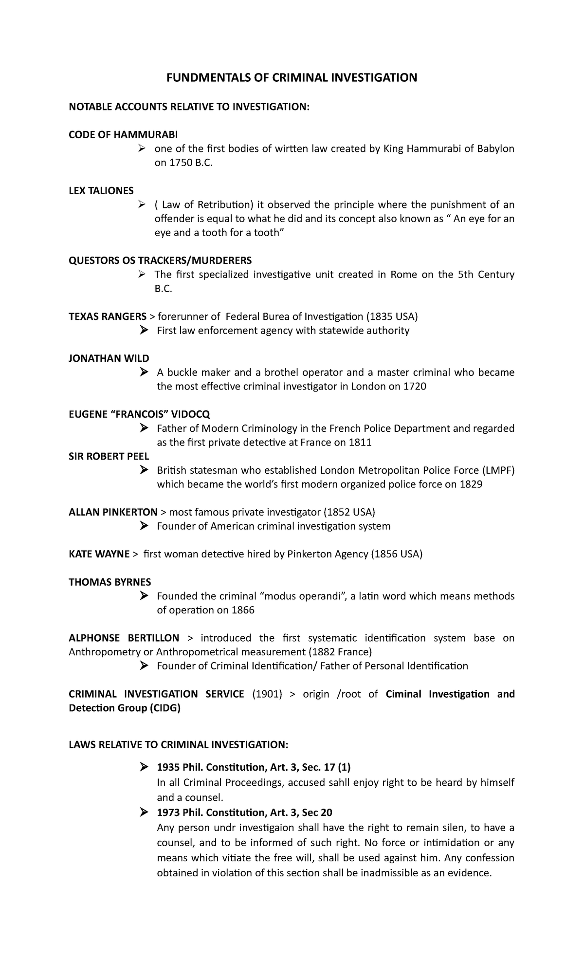 Inbound 214719839130283699 - FUNDMENTALS OF CRIMINAL INVESTIGATION ...