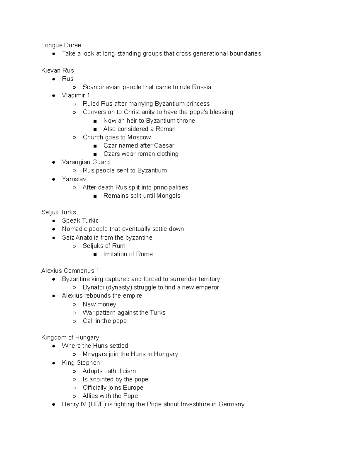 Lecture 15 Monarchies - Longue Duree Take a look at long-standing ...
