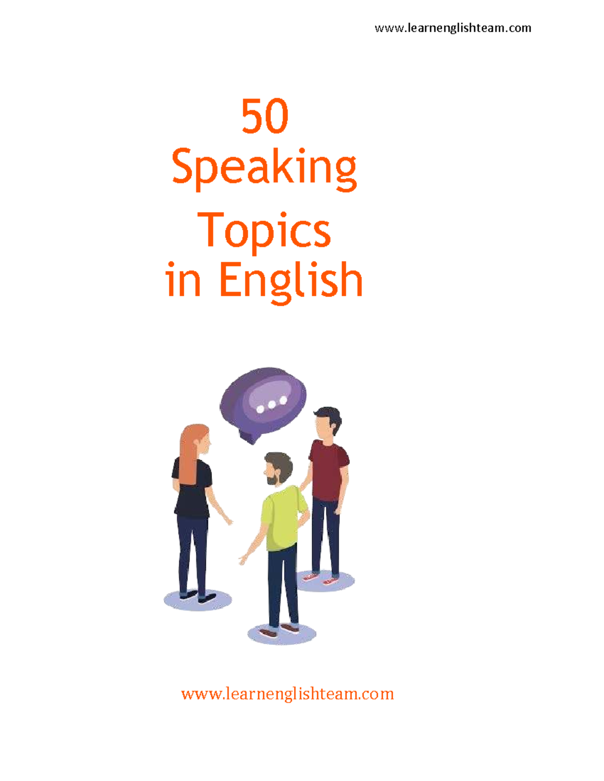 English speaking topics - 50 Speaking Topics in English ...