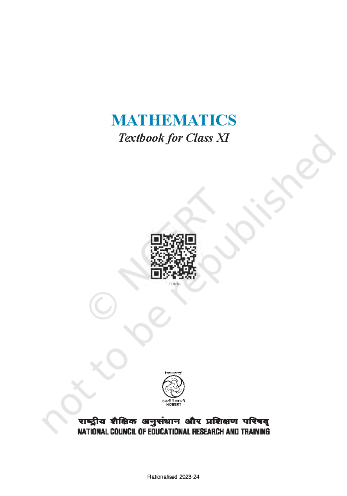Kemh1ps - Class 10 NCert MAths - MATHEMATICS Textbook for Class XI ...