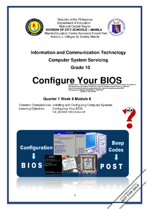 CSS11 Q3 Wk1 - computer system servicing - Control No ...