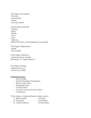 Cinematography Activity - FILM 1005 Name Genesis Harper Moonlight ...