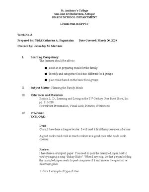 Lesson 4 Settings Processes and Methods in Counseling - Disciplines and ...