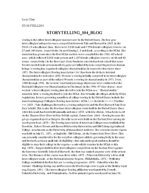 Storytelling 104 Journal - Helen Ellison STORYTELLING STORYTELLING_104 ...