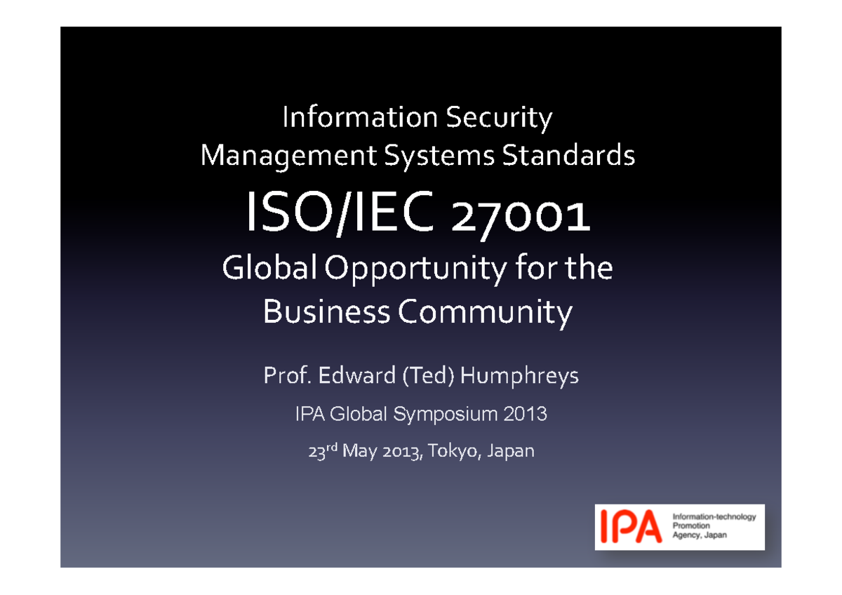 ISO IEC 27017 ( PDFDrive ) - Information Security Management Systems Standards ISO/IEC 27001 ...
