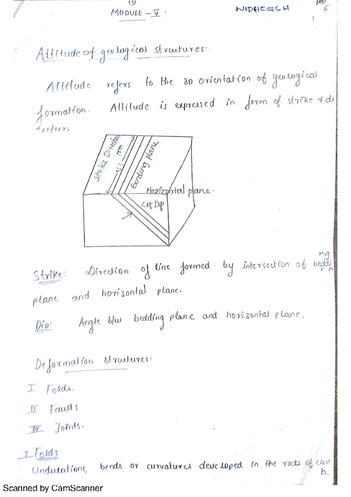 Geology Mod5 Notes Engineering Geology Studocu