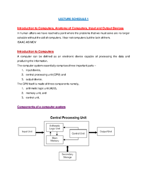 Lec03 Personal Computers, Types of Processors, Booting of Computer- warm and cold booting ...