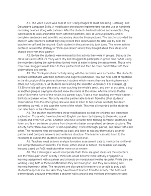 D091 Task 2 - Passed - D091 Task 2 Introduction to Curriculum ...