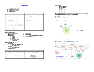 RGP Toric Fitting - (More for specialist lenses and less for common ...
