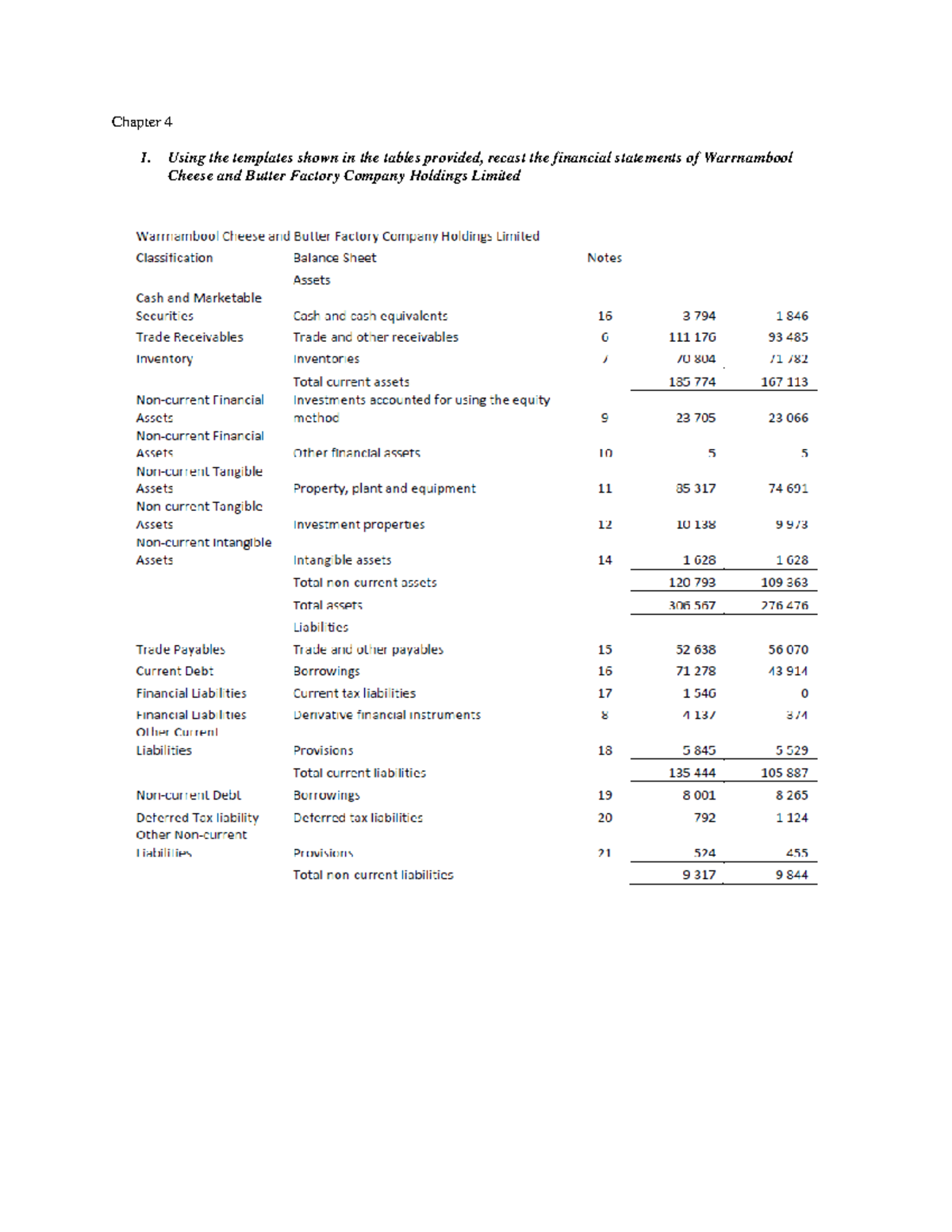 Ch 4 Answers - tutorial answer - Chapter 4 1. Using the templates shown ...