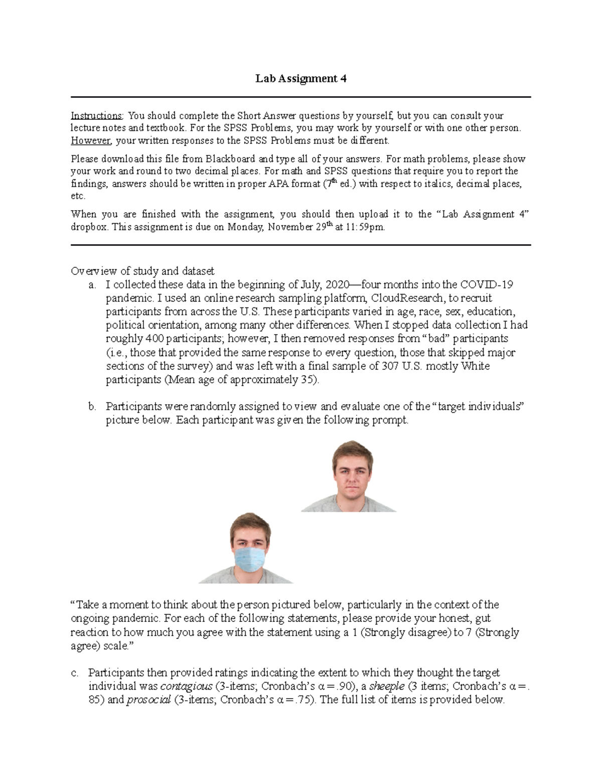 Lab Assignment 4 - lab - Lab Assignment 4 Instructions: You should ...