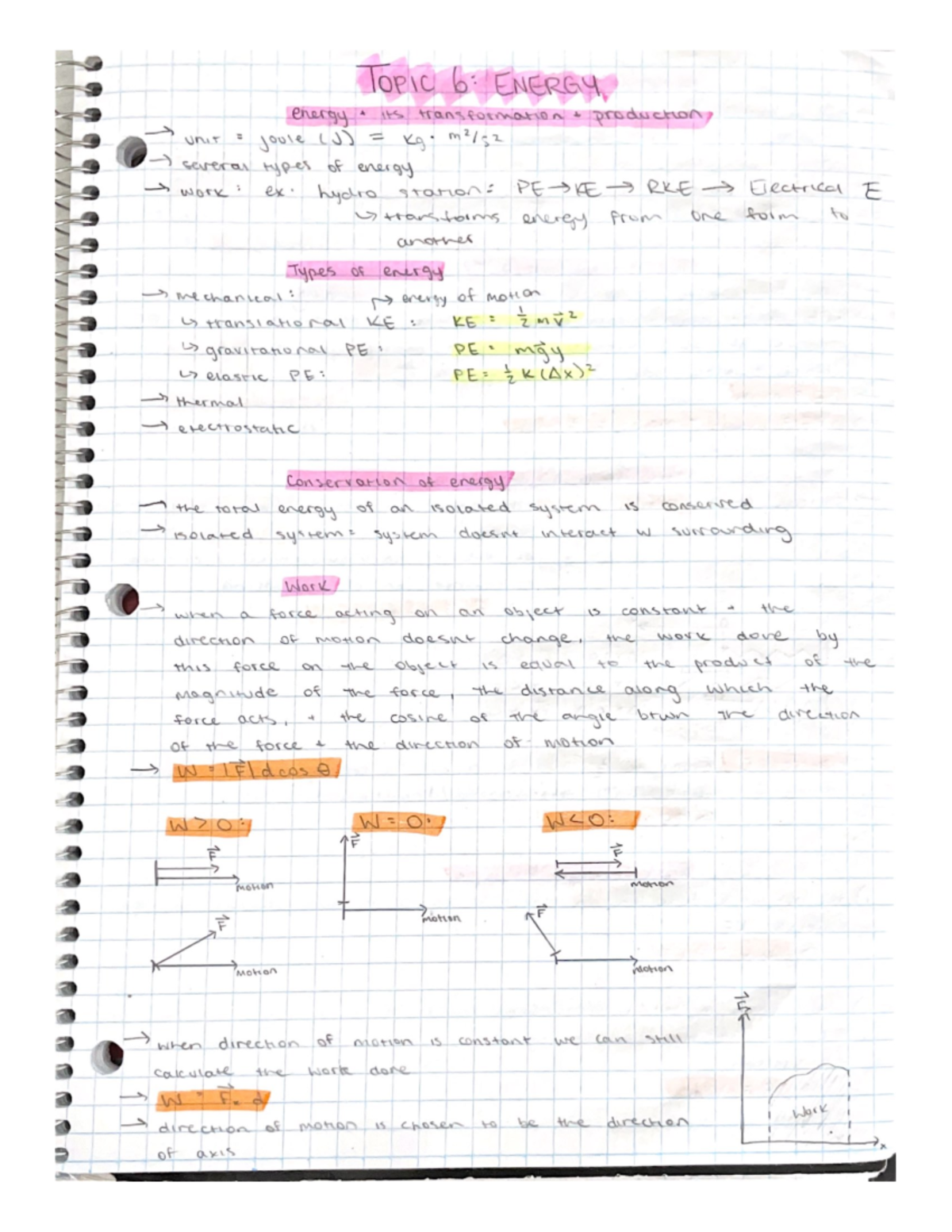 Physics 109 Topic 6 Lecture Notes - PHYS 109 - Studocu