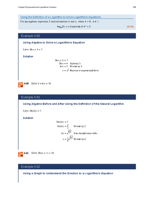 Exponential and Logarithmic Functions ( PDFDrive )-2 (82) - 7. −(8) + y = − y = 3 Our solution ...
