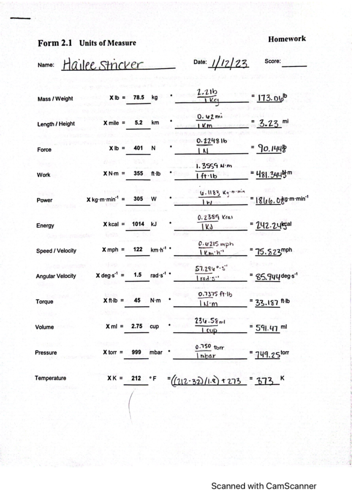 EXSC 411 Lab 2 - lab 2.1 - EXSC 410 - Studocu