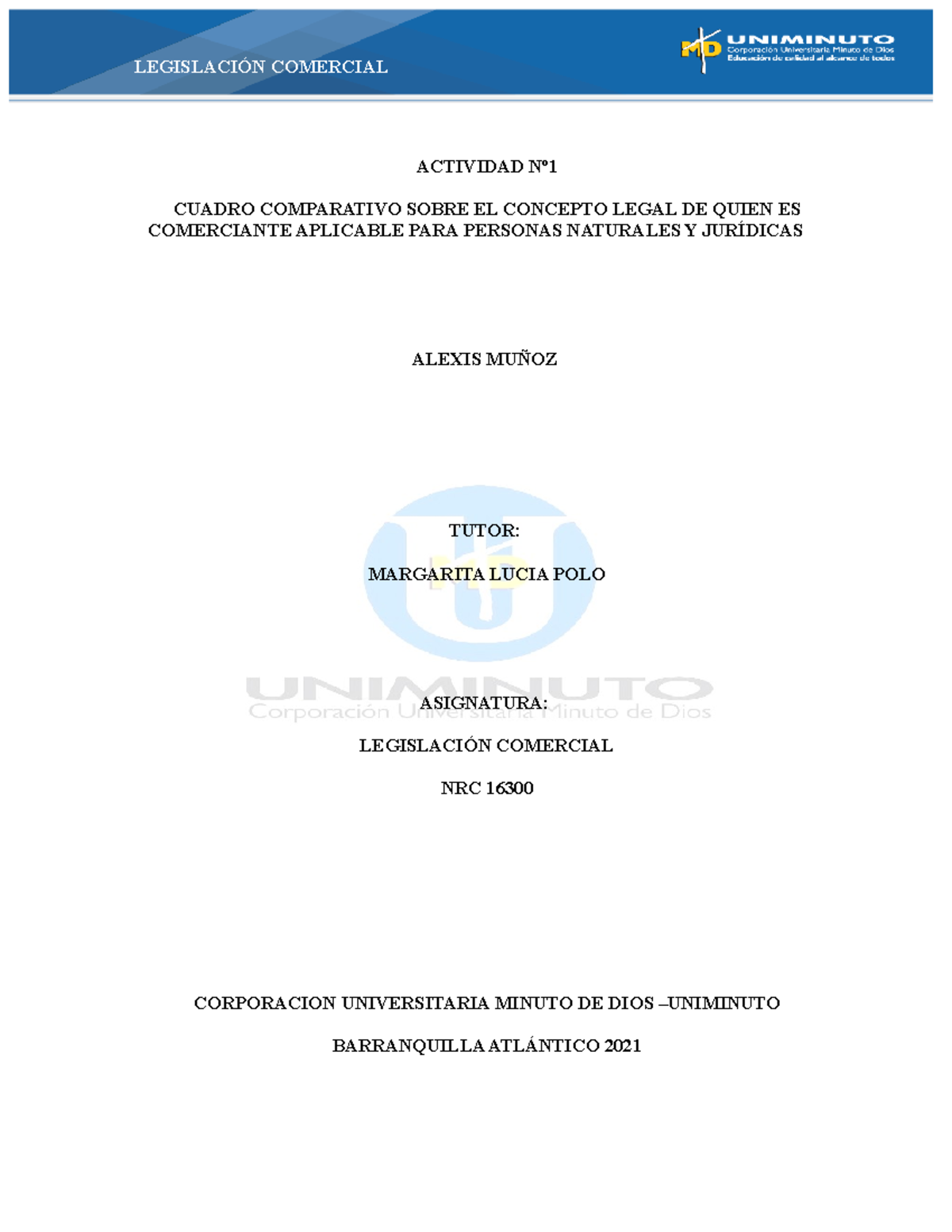 Cuadro comparativo - ACTIVIDAD Nº CUADRO COMPARATIVO SOBRE EL CONCEPTO ...