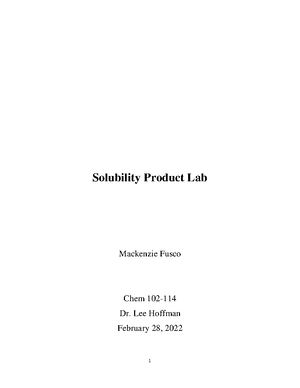 Experiment 7 - Acids and Bases - Lab report Experiment 7: Acids and ...