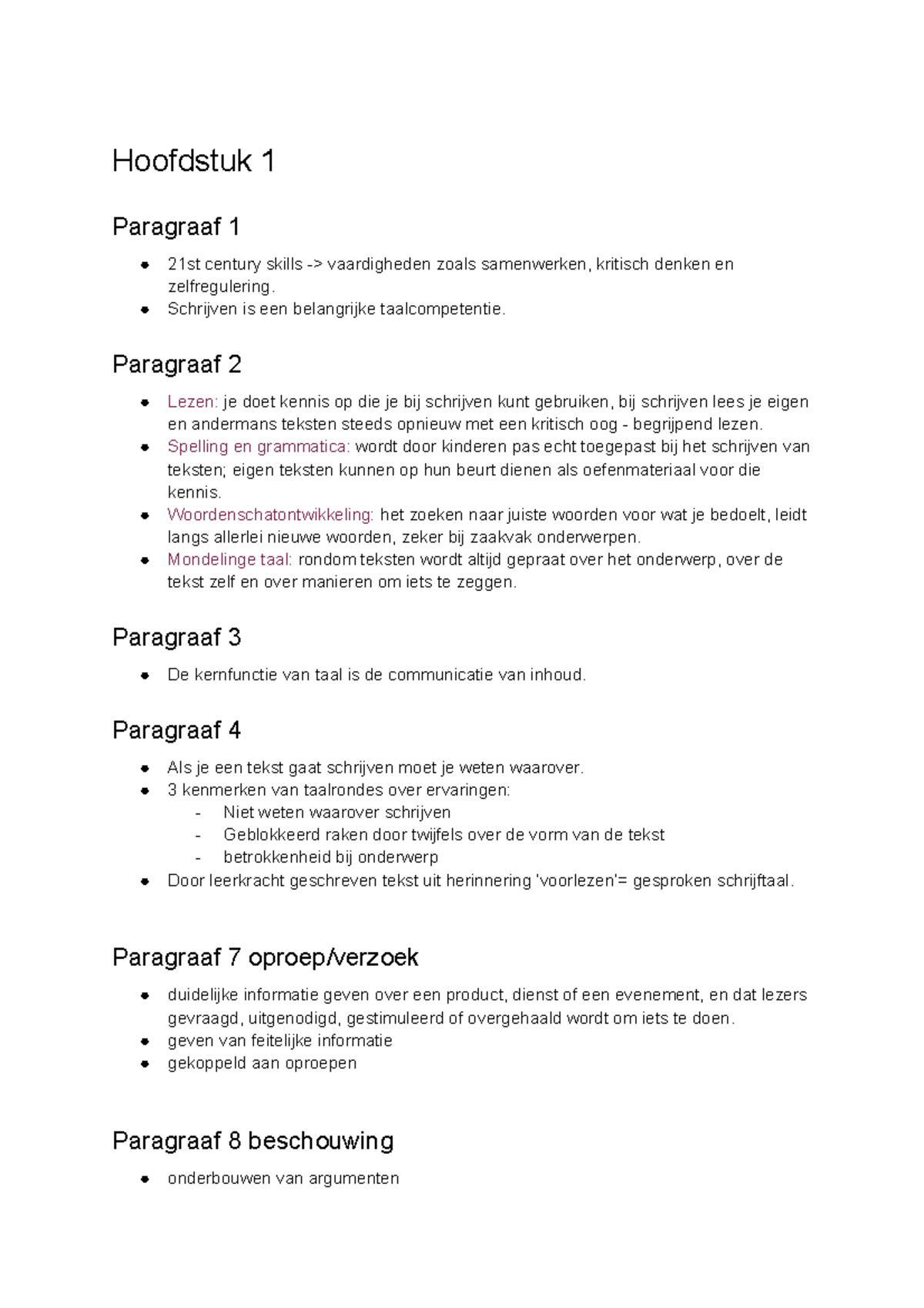Hoofdstuk 1 Van Norden Nederlands - Hoofdstuk 1 Paragraaf 1 21st ...