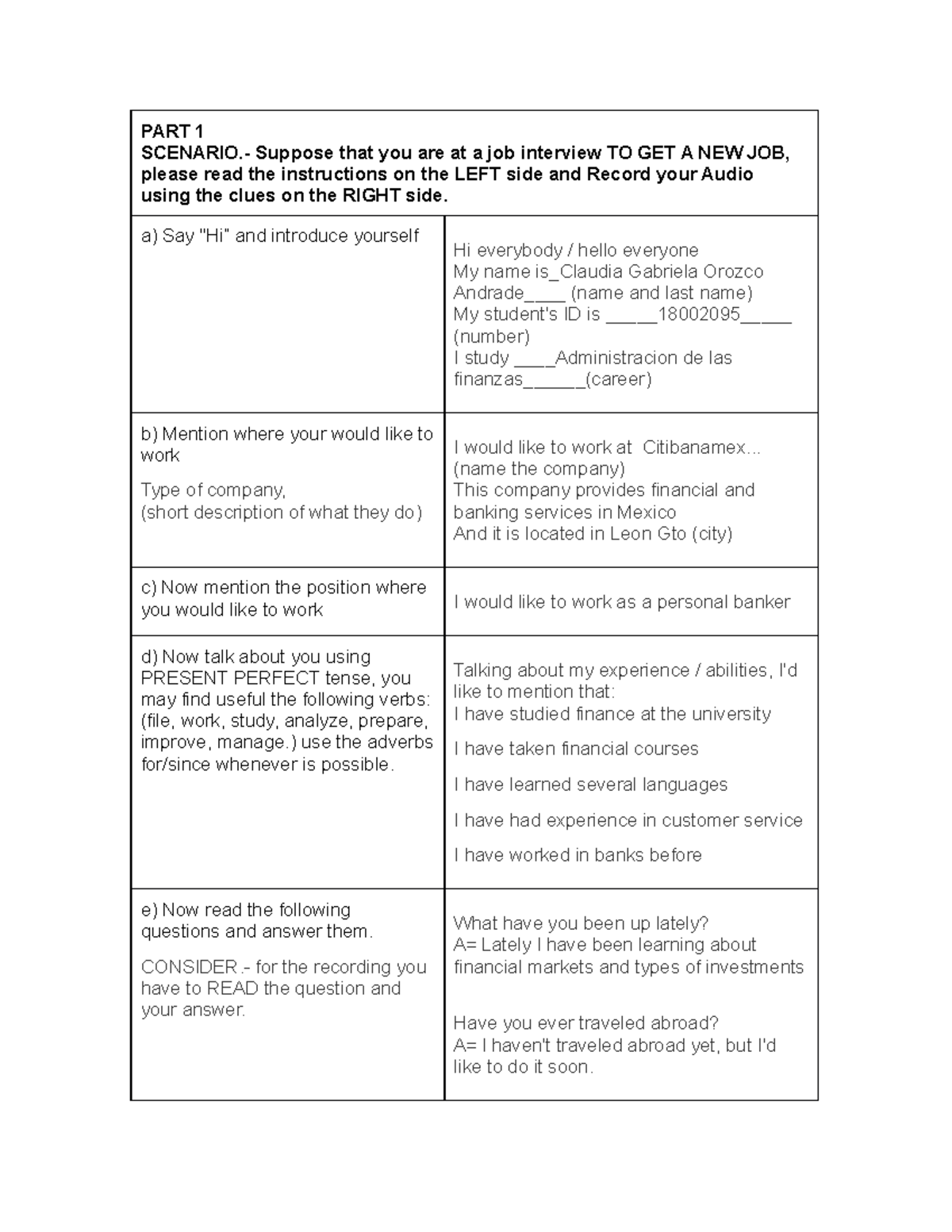 Assignment 2 765 PART 1 SCENARIO Suppose That You Are At A Job