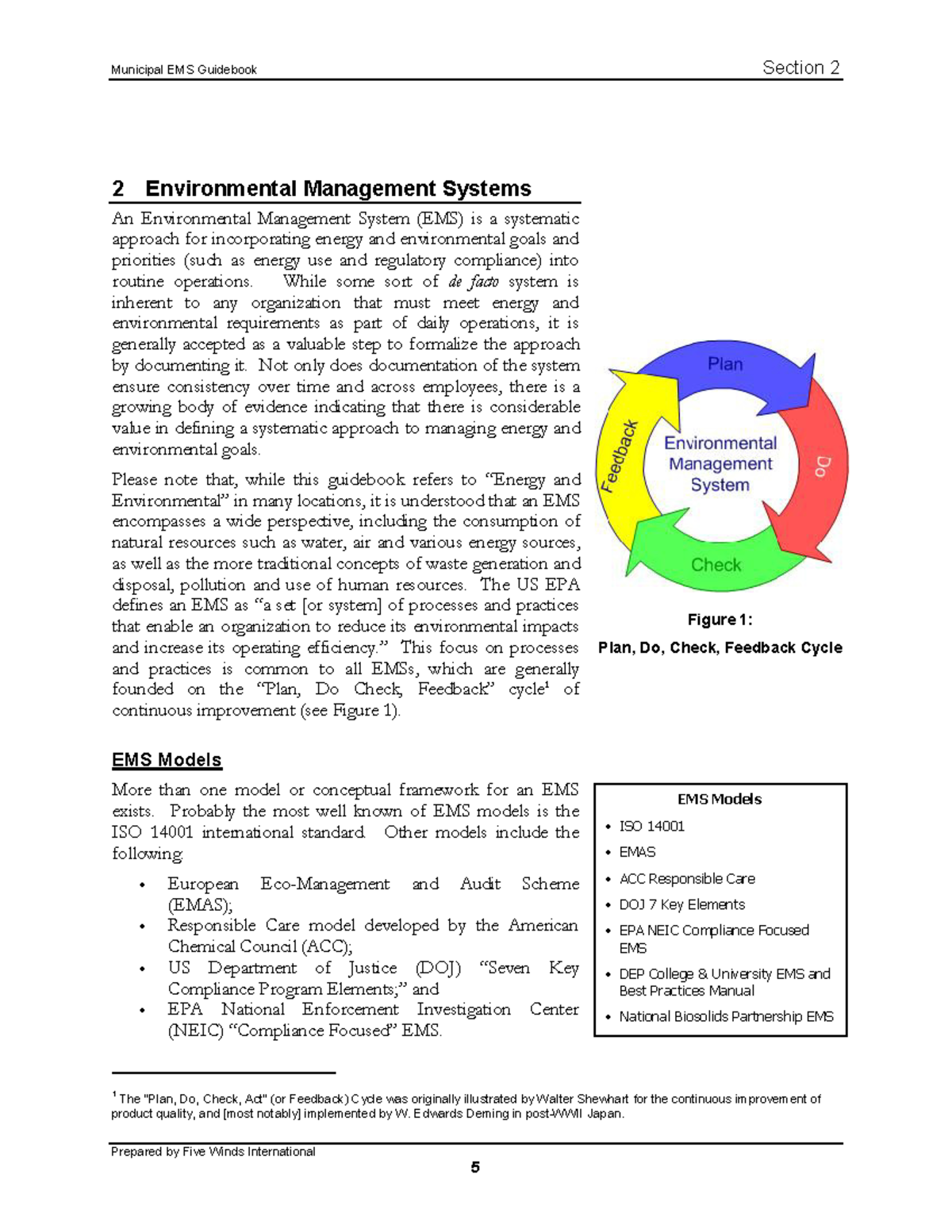 EMS Unit 1 1 - It's lecture notes - Prepared by Five Winds ... EMS Unit 1 1 - It's lecture notes - Prepared by Five Winds ...
