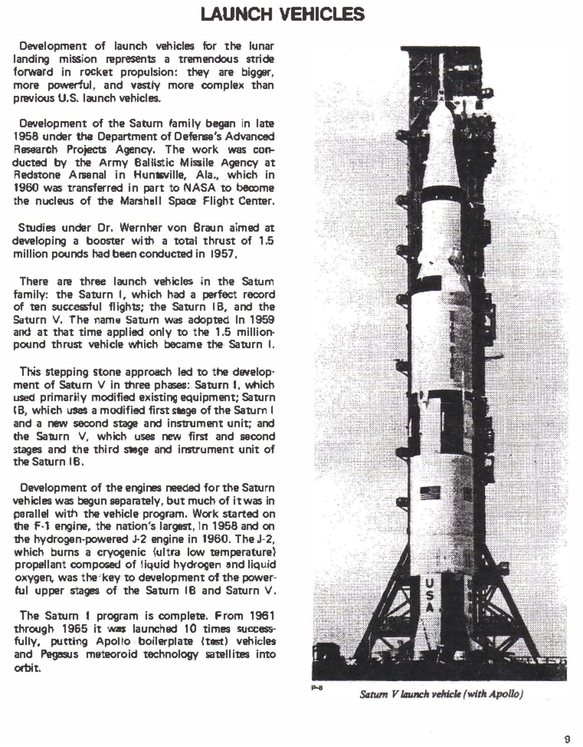 CSM02 Saturn Launch Vehicles pp8-14 - LAUNCH VEHICLES Development of ...