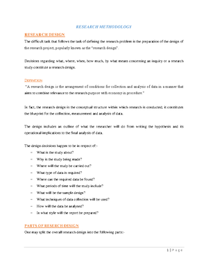 Week 1 - Research Methodology - Introduction - RESEARCH METHODOLOGY ...