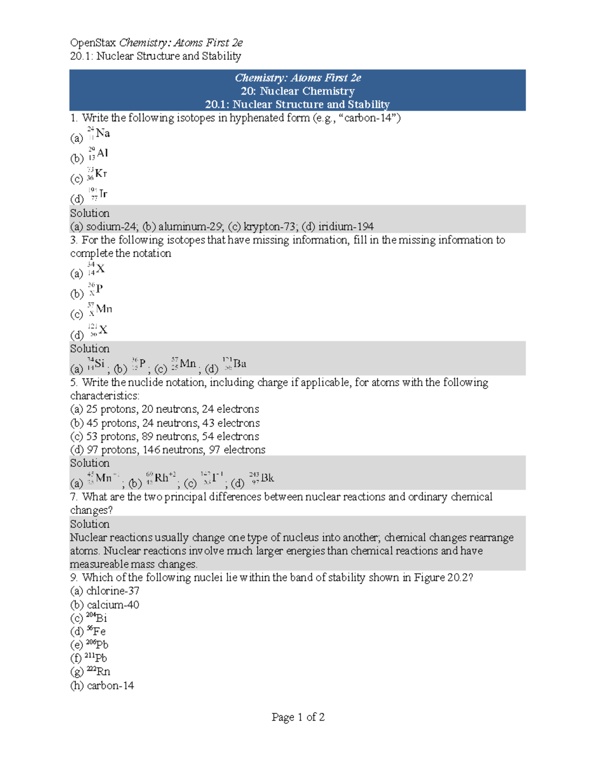 OSX Chem Atoms First 2e SSM 20 01 - OpenStax Chemistry: Atoms First 2e ...