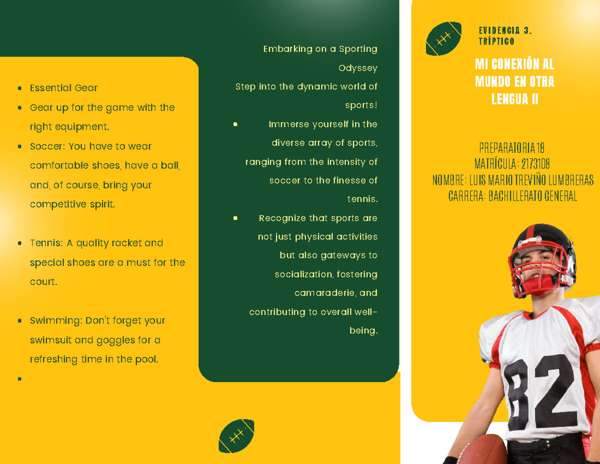 Evidencia 3. Tríptico - bmnb - MI CONEXIÓN AL MUNDO EN OTRA LENGUA II E ...