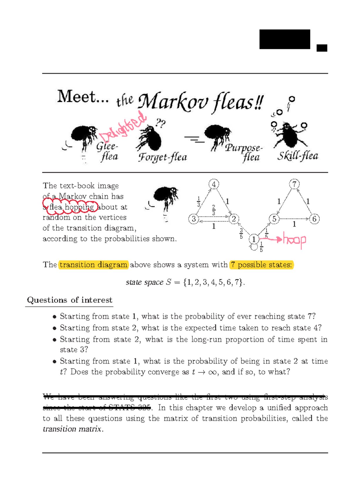 Markov Chain Part 1 ...